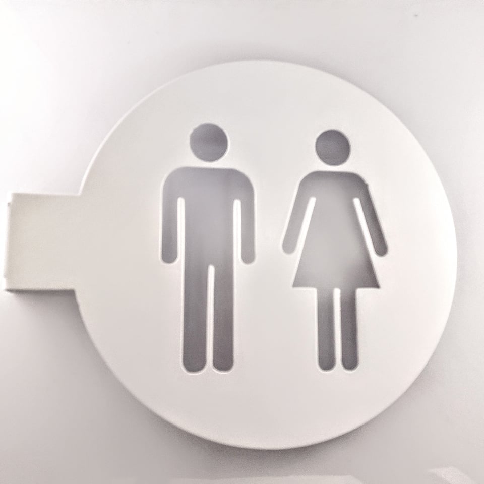 Room Label Signs | Woodpost Metalworks