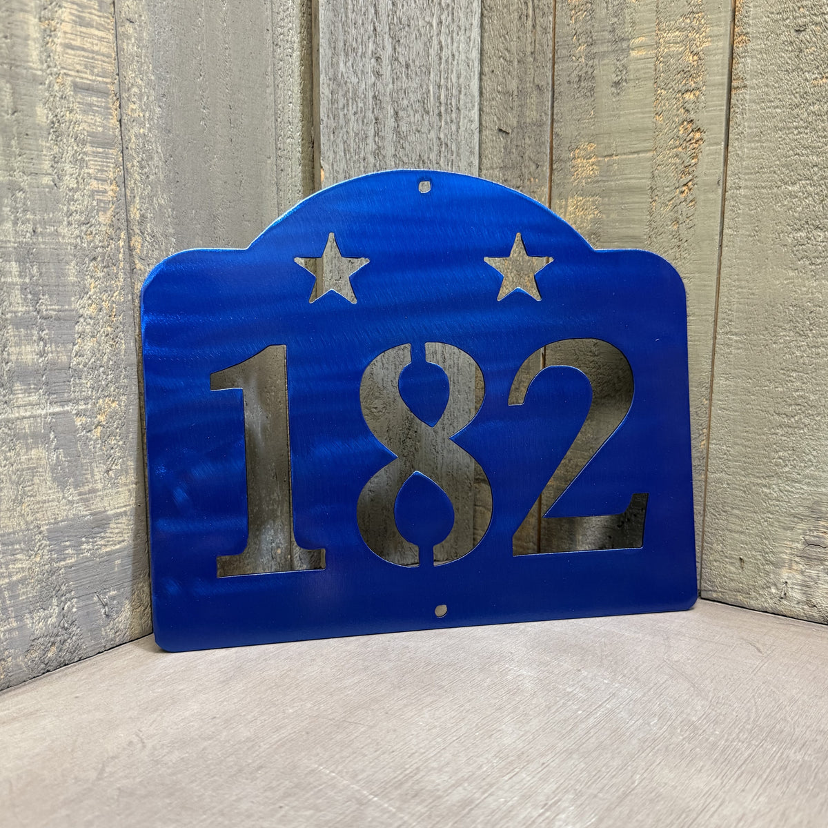Colonial Western Address | Woodpost Metalworks