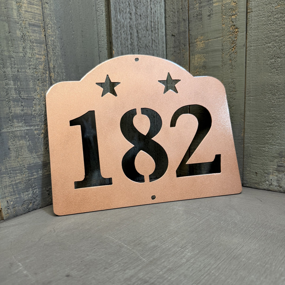 Colonial Western Address | Woodpost Metalworks