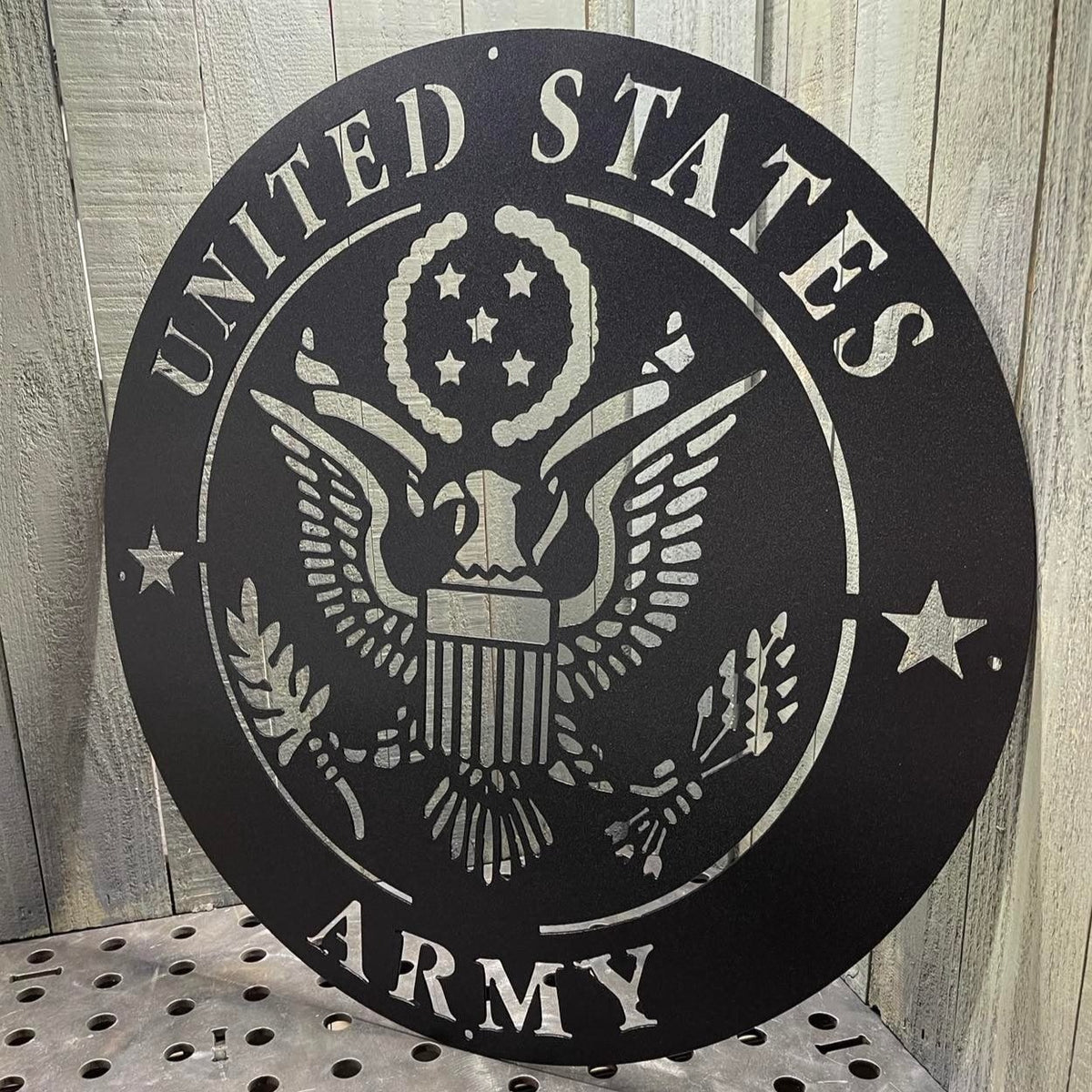 United States Army Crest | Woodpost Metalworks