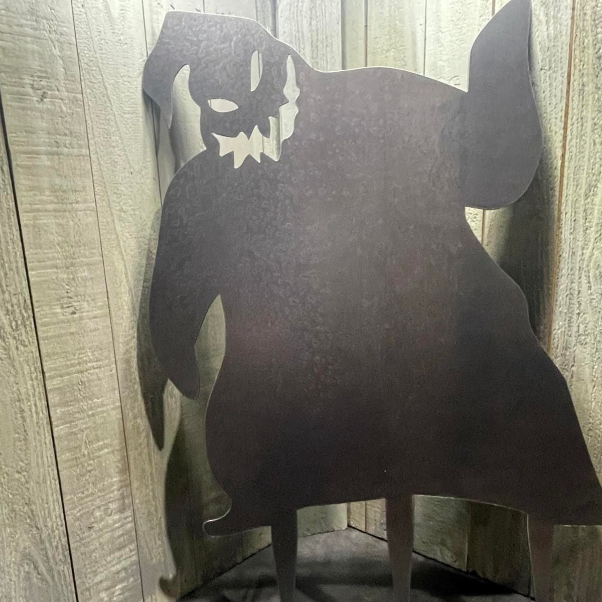 Christmas Oogie Boogie Steel Lawn Ornament Sign