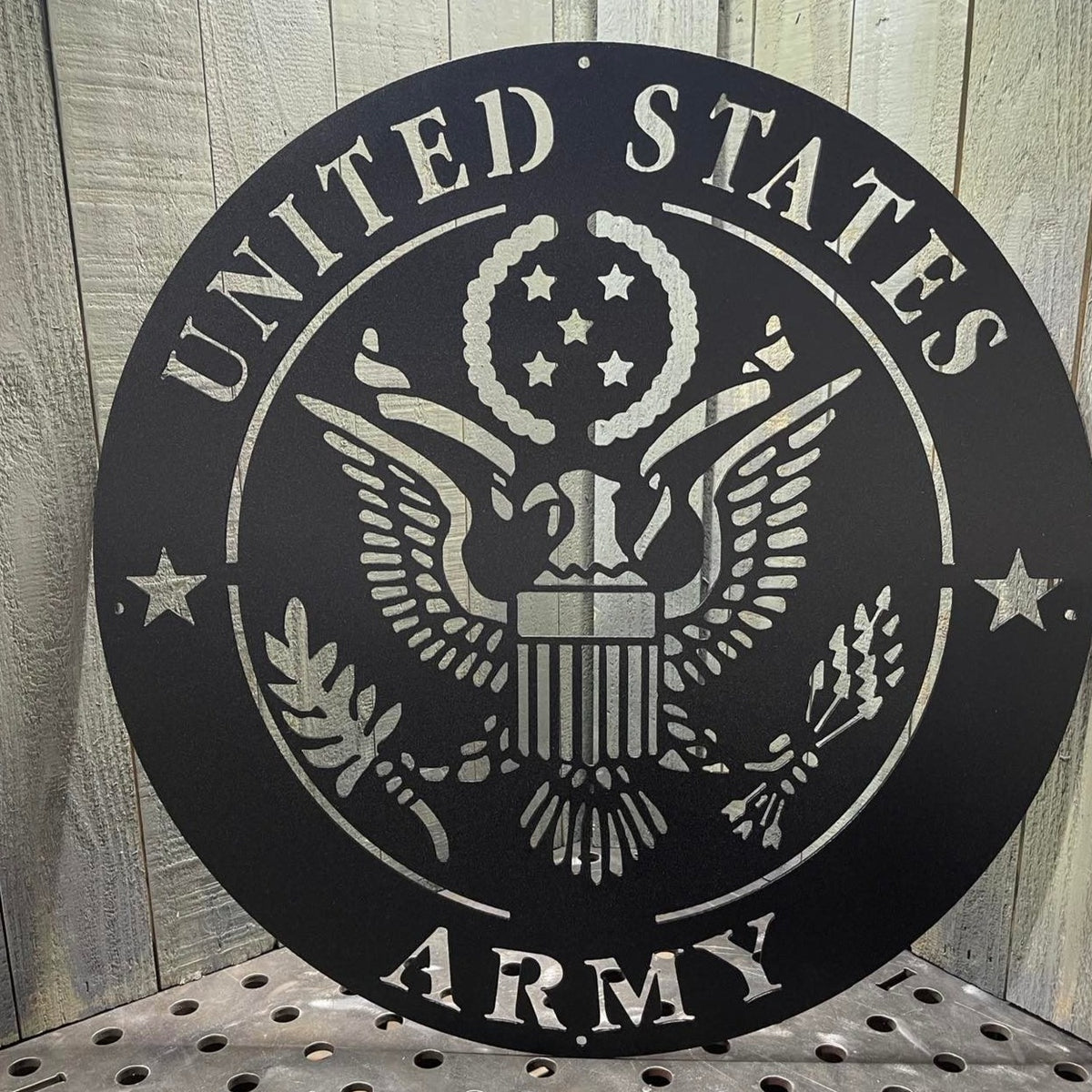 United States Army Crest | Woodpost Metalworks